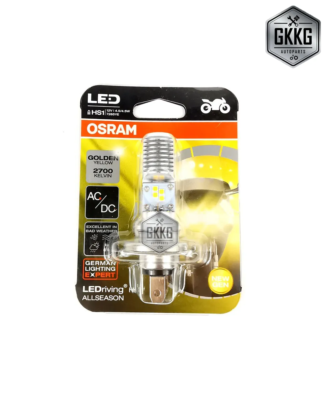 OSRAM หลอดไฟหน้ารถ หลอดไฟหรี่ OSRAM LED T10 T19 HS1 สำหรับมอเตอร์ไซค์ ...