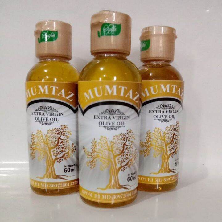 Minyak Zaitun Extra Virgin Olive Oil Mumtaz 60ml | Lazada Indonesia
