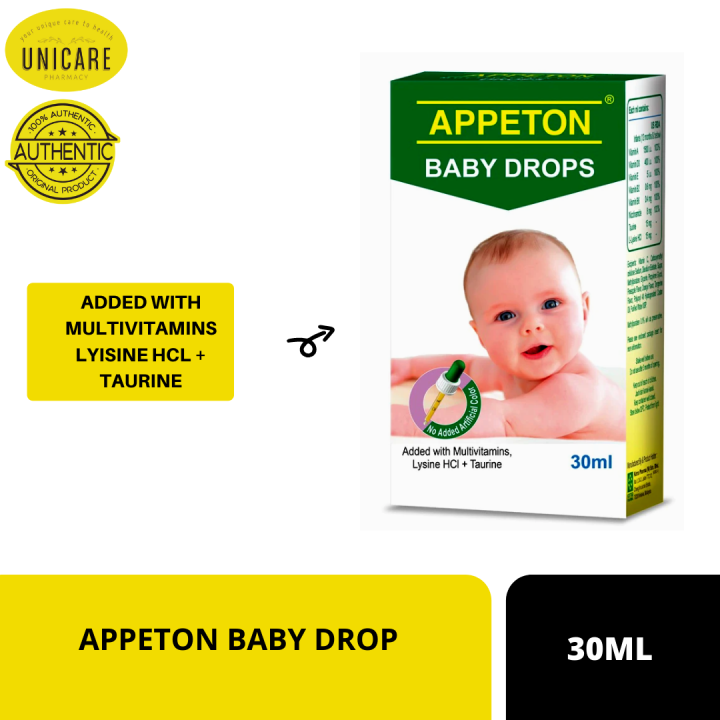 APPETON BABY DROP 30ML | Lazada