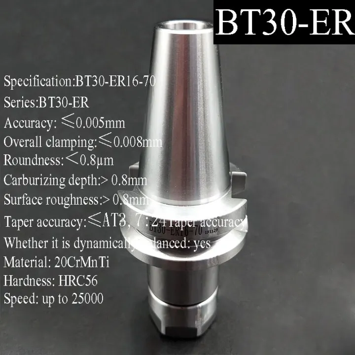 precision 0.005 BT ER BT30 shank ER16 ER20 ER25 ER32 ER40 60 70 100L ...