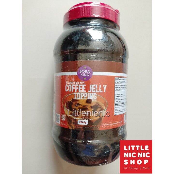Boba King Coffee Jelly Topping Toping Jeli Rasa Kopi | Lazada Indonesia