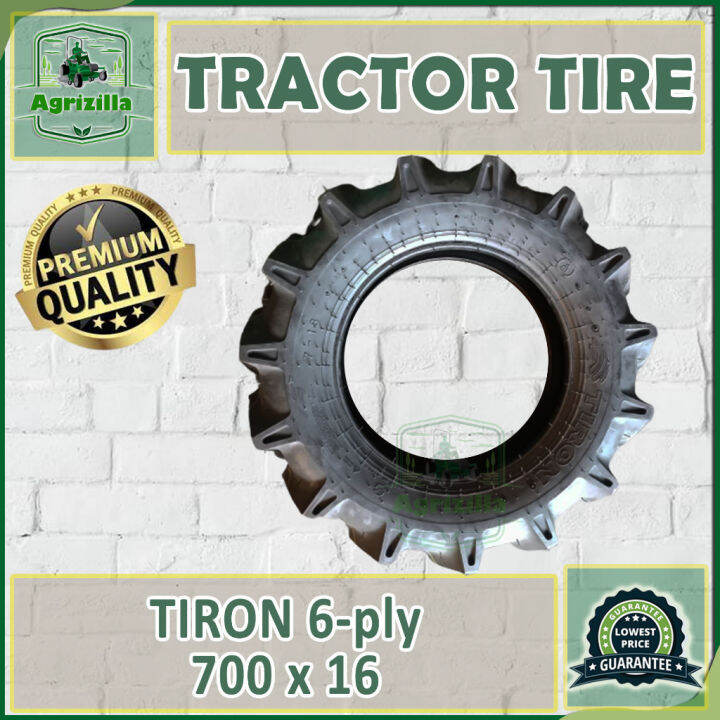 Tractor Tire 700 x16 6-ply Rating Tiron Brand | Lazada PH