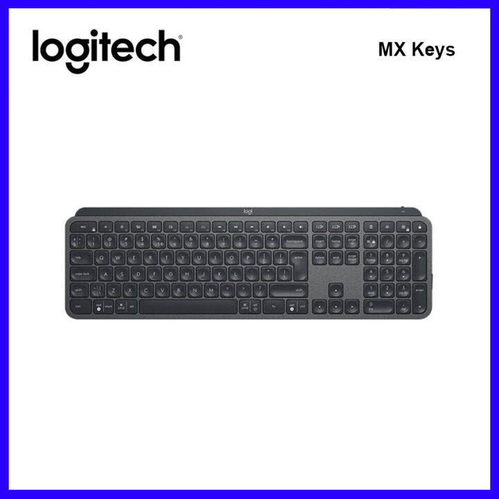 Original Logitech MX Keys Advanced Wireless Illuminated Keyboard for ...