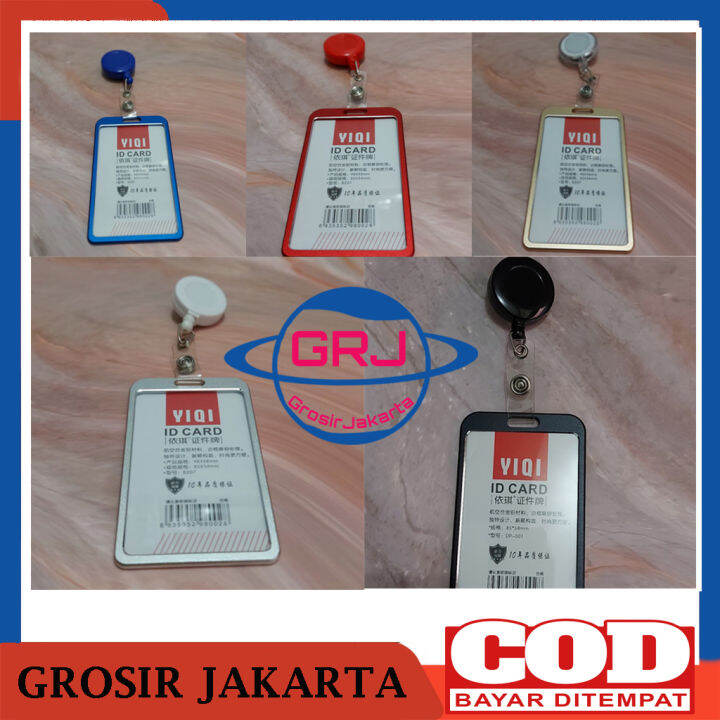 Casing Id Card Holder Alumunium Plus yoyo | Lazada Indonesia