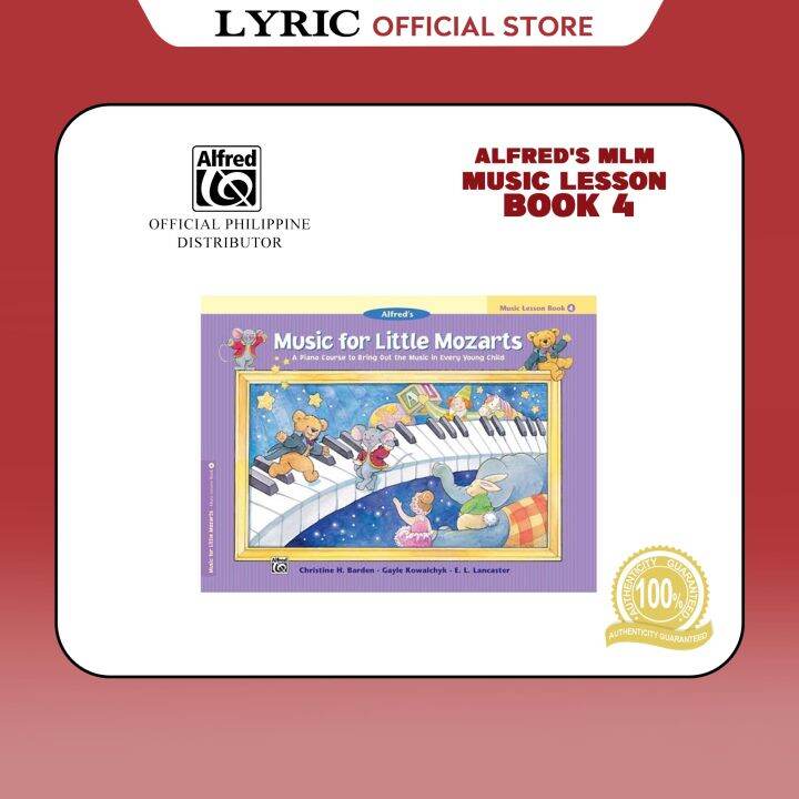 Alfred's MLM Lesson (Book 4) | Lazada PH