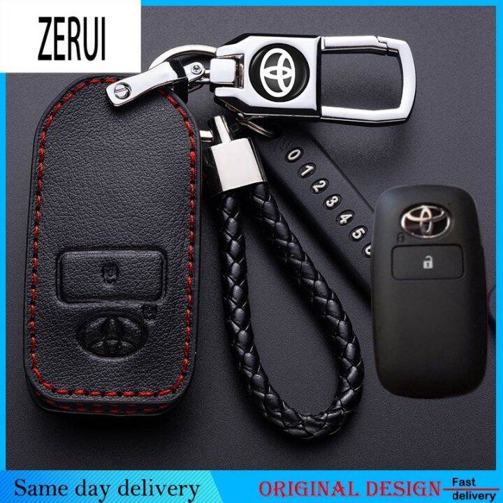 ZR For Toyota Raize Veloz 2022 AVANZA 2022 Key Cover Leather Key Case ...