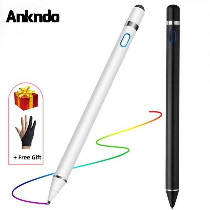 Capacitive Active Stylus Pen ปากกาหน้าจอสัมผัสสากลสำหรับ Ipad Smart ...