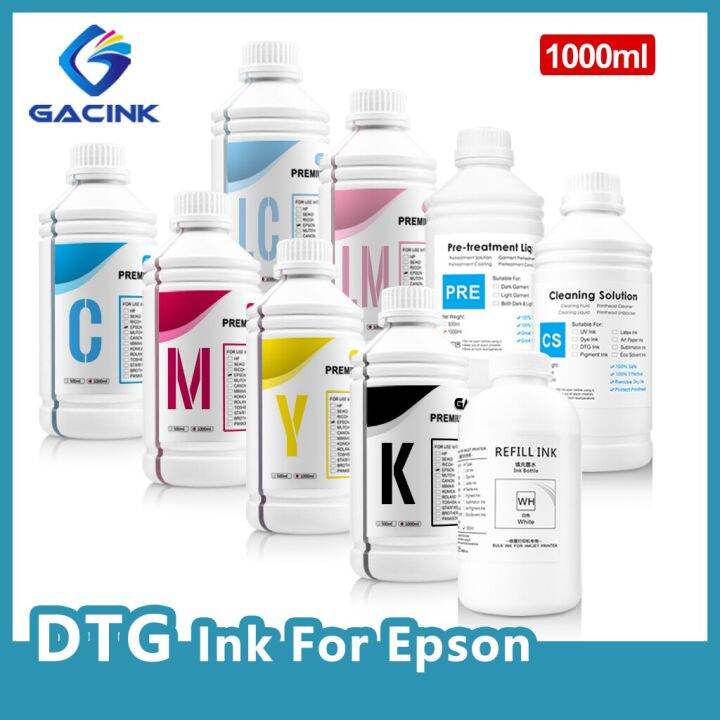 1000ML DTG Ink Textile Ink For Epson F2100 F3070 ET-3760 ET-2720 ET ...