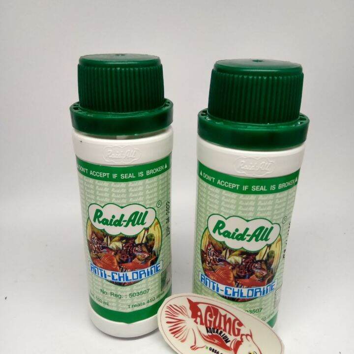 Raid All Anti Chlorine 100ml Netralisir Kaporit Air Pdam | Lazada Indonesia