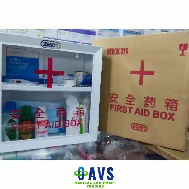 XFirst Aid Kit Medicine Cabinet with basic kit Package bundle 15 items ...