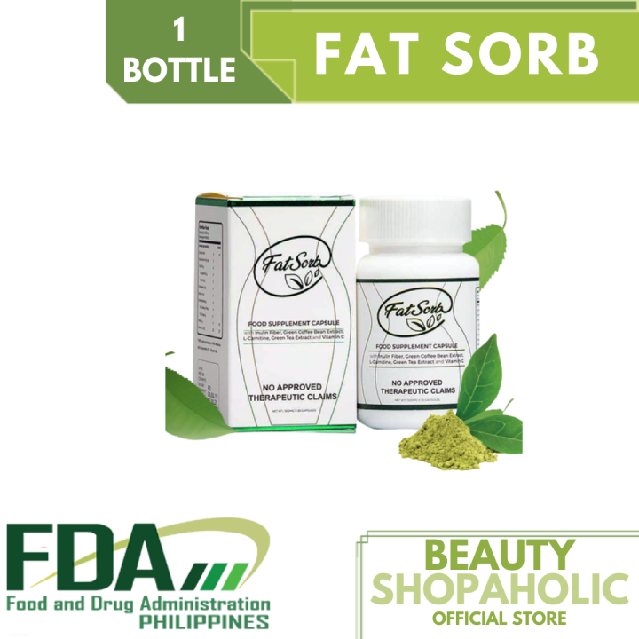 Pill Supplement 30capsules L-Carnitine, Inulin Fiber, Green Tea Extract ...