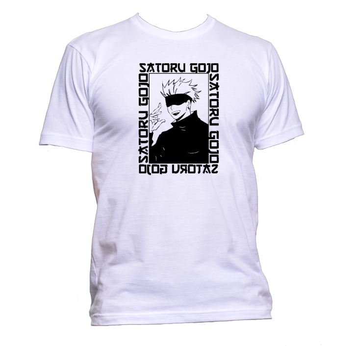 Jujutsu Kaisen Satoru Gojo Shirt (White) | Lazada PH