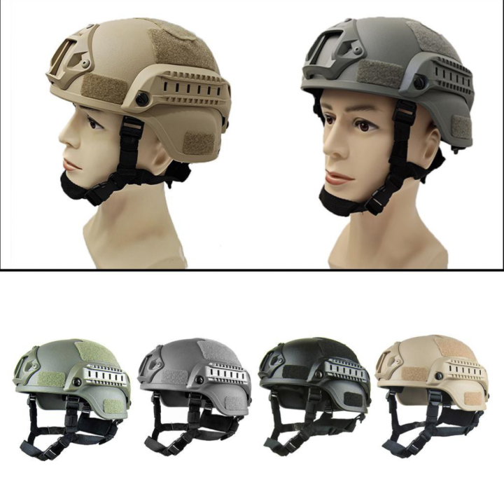 【Ready Stock】MICH 2000 Helmet Tactical Army Combat Head Protector ...