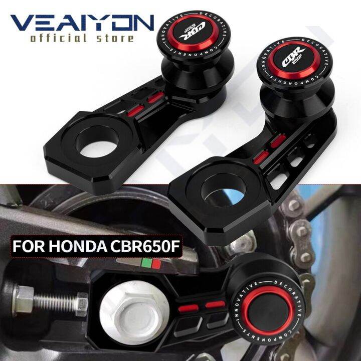 Motorcycle Rear Wheel Axle Slider Block Swingarm Spools Stand Screws ...