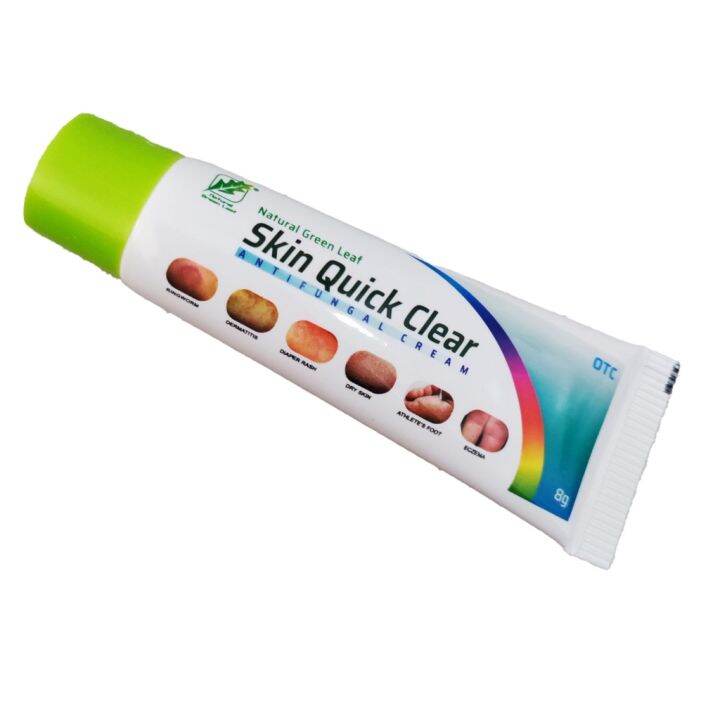Natural Green Leaf Skin Quick Clear Antifungal Cream 8g AFCDS | Lazada PH