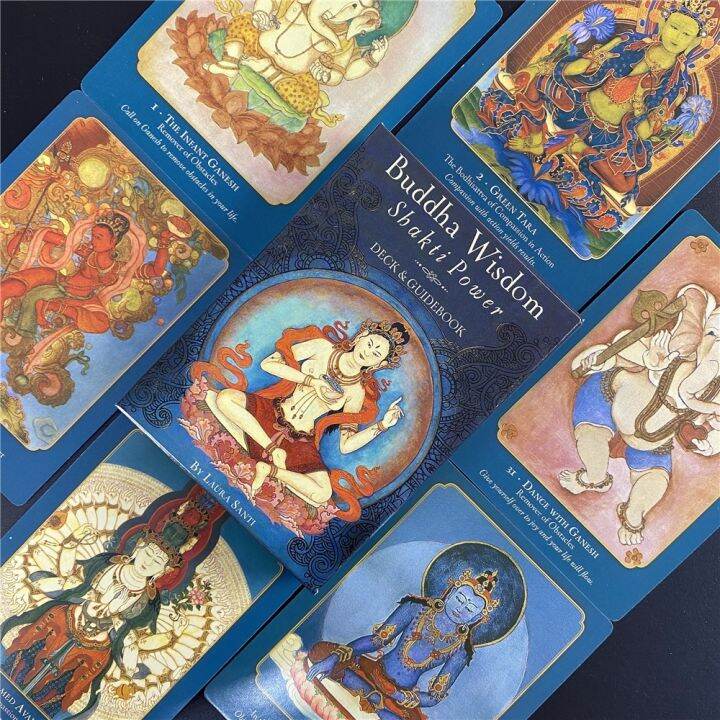 [HOT] Buddha Wisdom Sbakti Power Board Game Oracle Tarot Cards Party ...