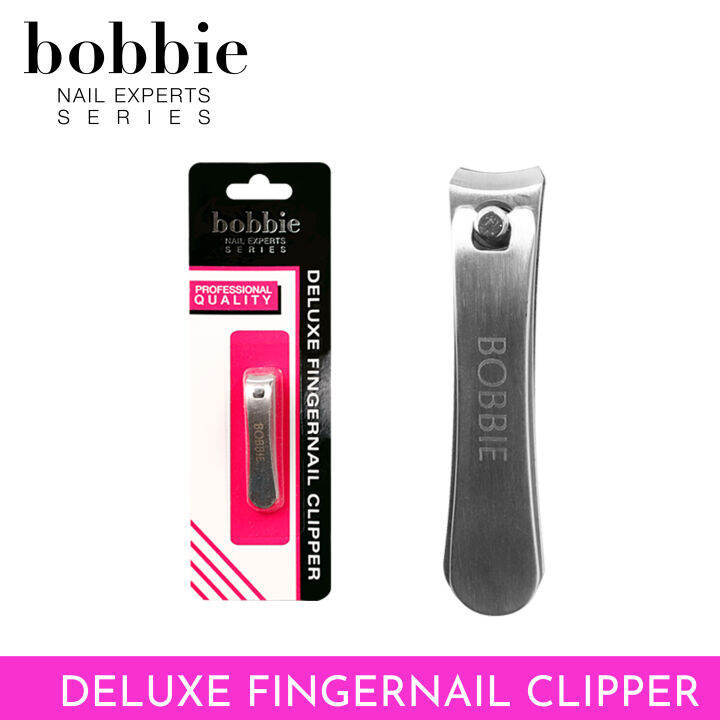Bobbie Nails Nail Experts Series Deluxe Fingernail Clipper | Lazada PH