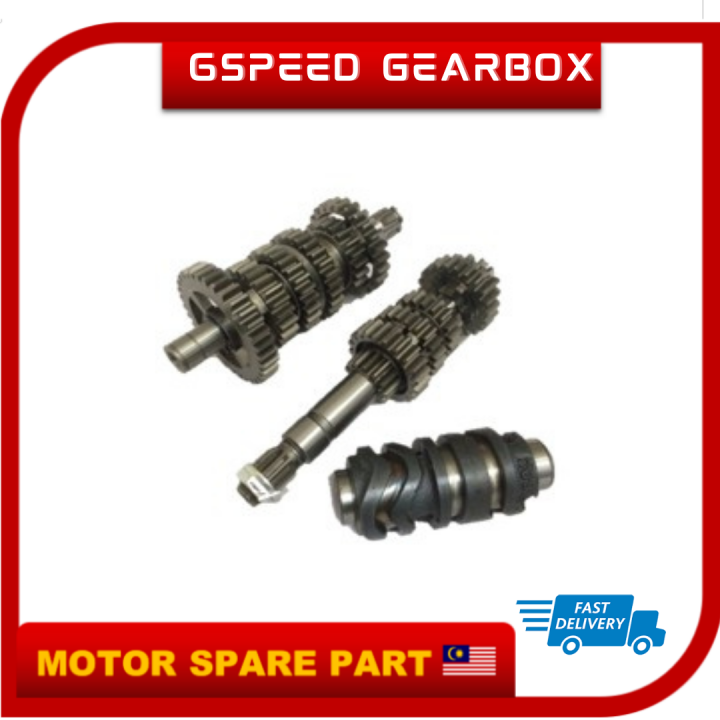 YAMAHA Y15 Y15ZR LC135 5S 6SPEED RACING GEARBOX 100% ORIGINAL IKK BRAND | Lazada