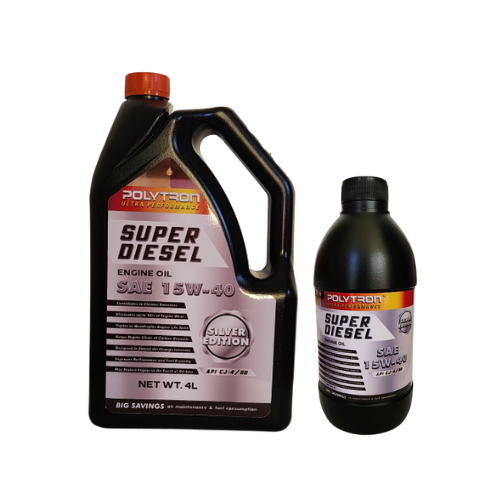 POLYTRON BLENDED SUPER DIESEL Engine oil for Cars, Trucks & Buses. Up ...