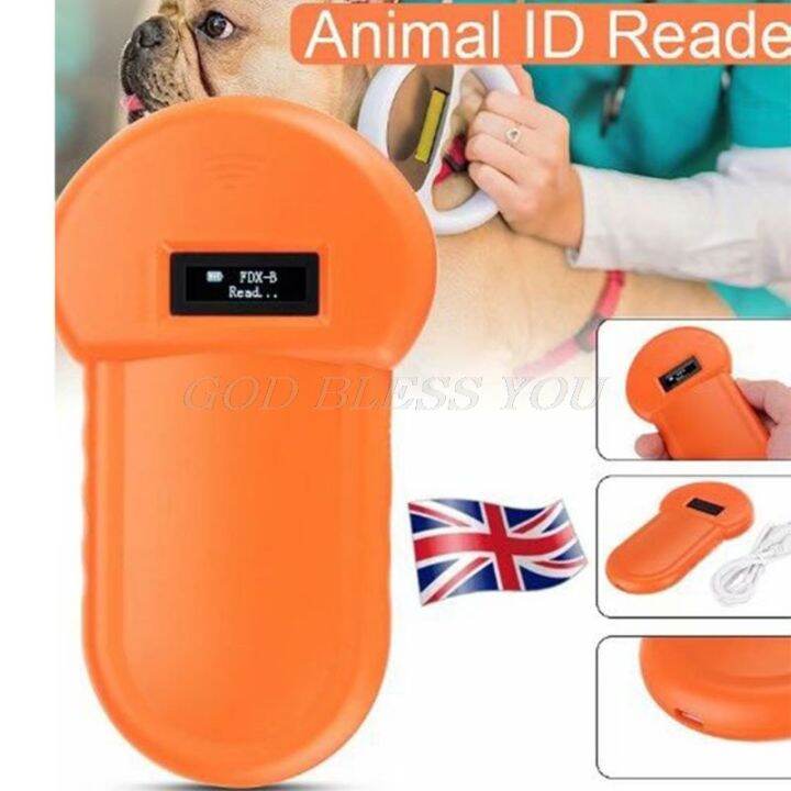 ID Reader Animal Chip Digital Scanner USB Rechargeable Microchip ...
