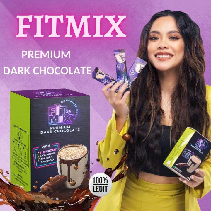 [DR. ROSS PH] FIT MIX Premium Dark Chocolate by Kim Molina | 10 Sachets ...