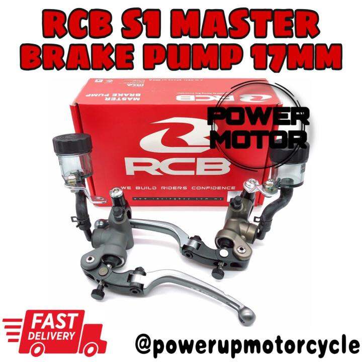 🔥💯%ORIGINAL ️ RCB Forged Master Brake Pump S1 17mm Left/Right Racing ...