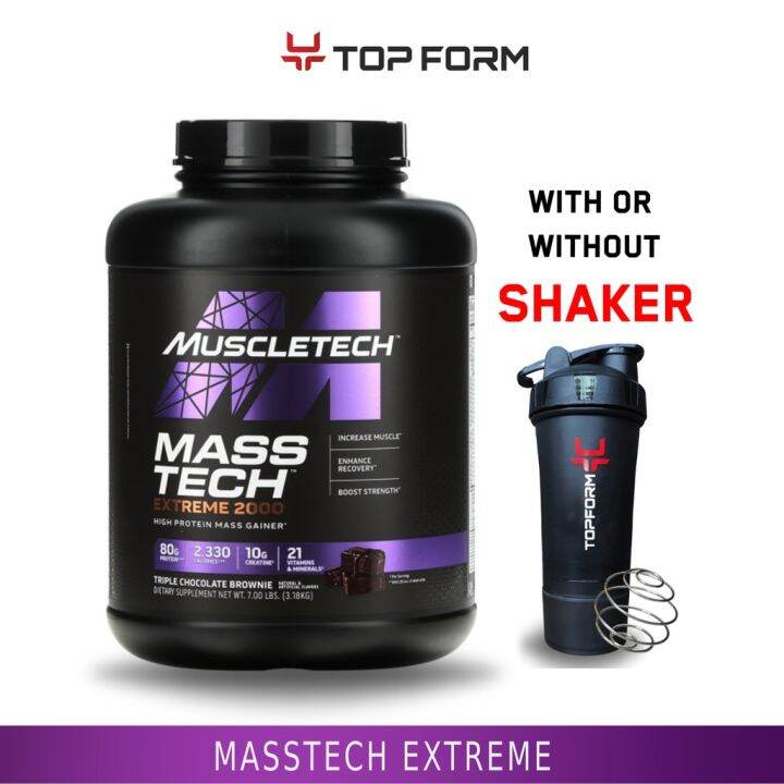 Muscletech Mass Tech Extreme 2000 6lbs & 7lbs Muscle Tech Masstech ...