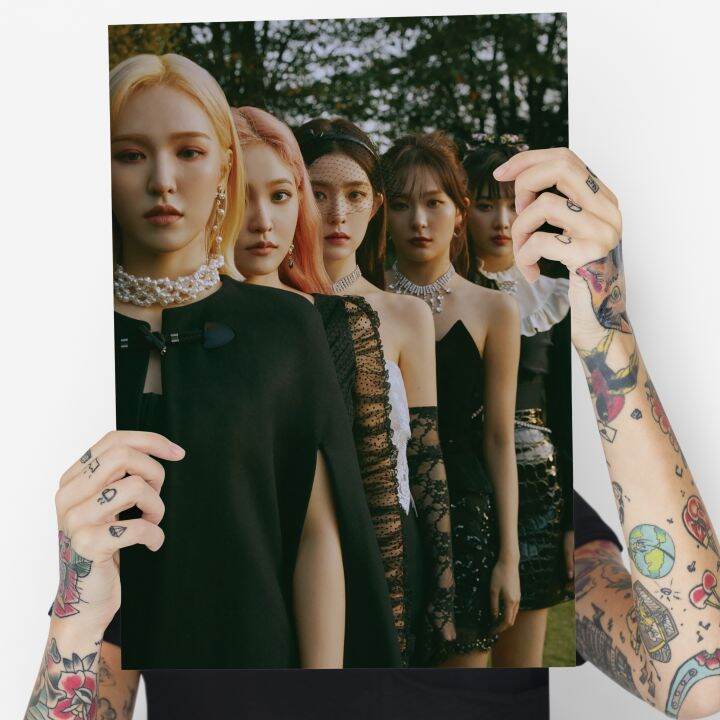 Red Velvet A3 A4 Group Posters High Quality Kpop Poster Bad Boy The ...