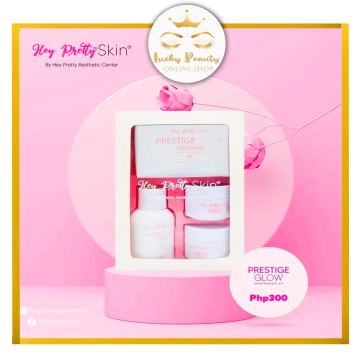 hey pretty skin set white | Lazada PH
