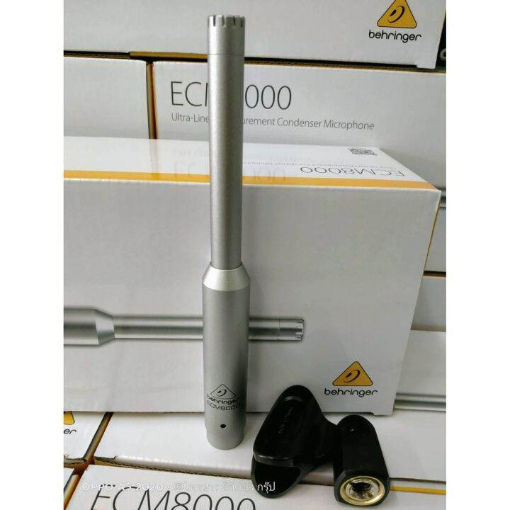 BEHRINGER ECM8000 ไมค์RTA ไมค์วัดเสียงตู้ ไมค์อาทีเอ ไมค์ใช้งานในระบบ ...