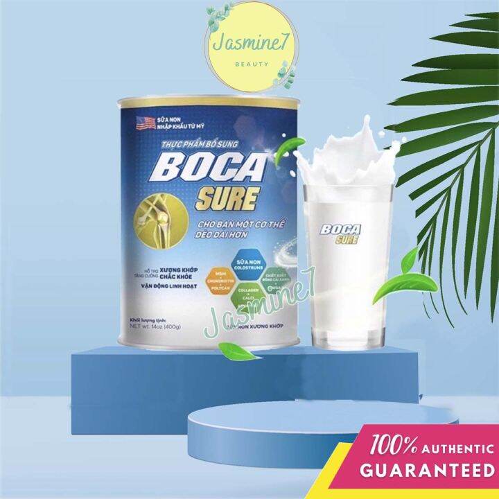 BOCA SURE COLOSTRUM MILK 400G SUPPORTS BONE AND JOINT | Lazada PH