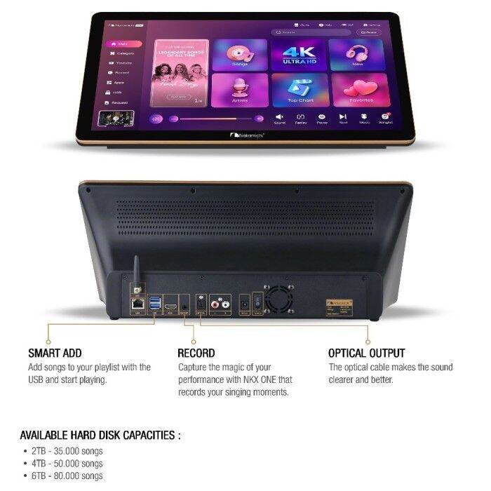 Nakamichi Nkx One Original ( Player Karaoke ) | Lazada Indonesia