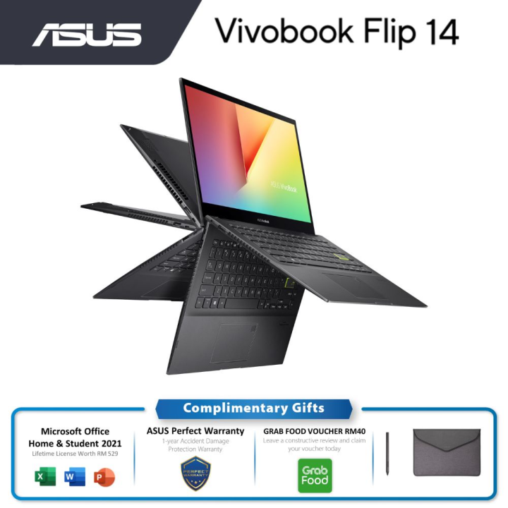 Asus Vivobook Flip TP470E-AEC333WS Laptop | i5-1135G7 | 8GB RAM 512GB ...