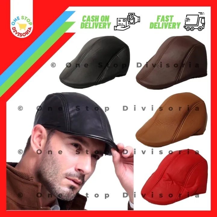 Adults / Kids] Leather Peaky Blinders Newsboy Baker Boy Country Golf ...
