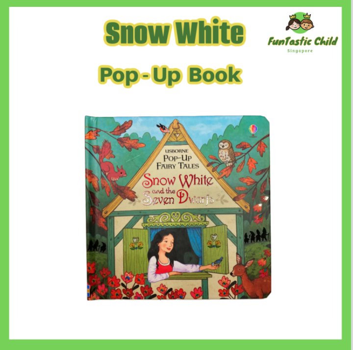 FunTastic Child Usborne Pop Up Snow White Book Toddlers Girls Boys Toy ...