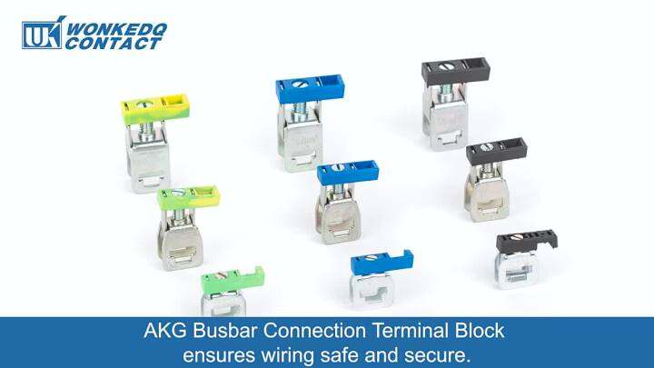 10Pcs 35 Busbar Connection Terminal Block Screw Installation Connectors ...