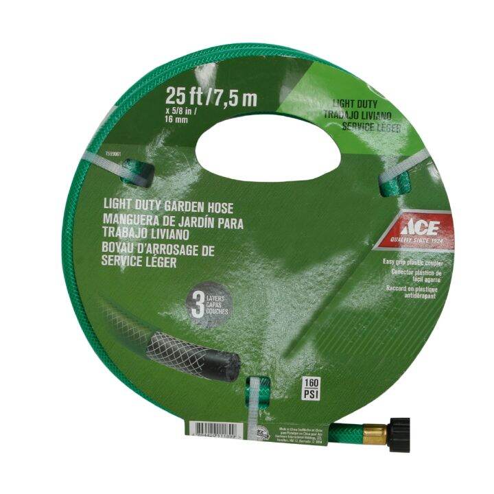 Ace Hardware Light Duty Garden Hose 25ft. x 5/8in. | Lazada PH