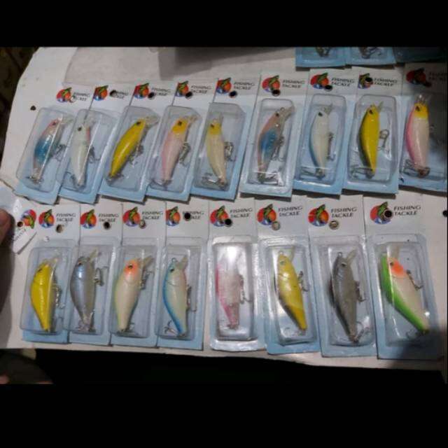 Umpan ikan lure fishing tackle 5cm Y30 minnow | Lazada Indonesia