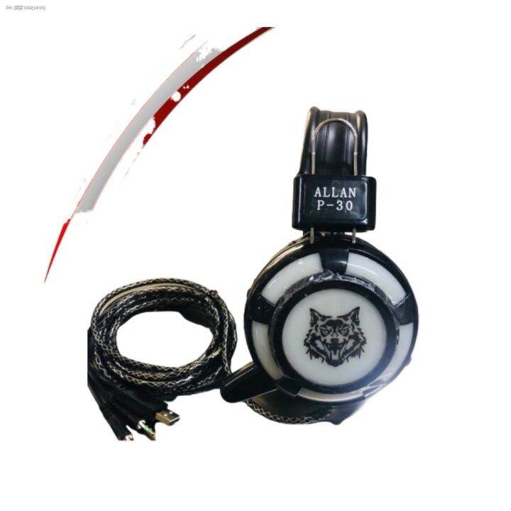 COD Allan Heavy Duty Gaming Headset P30 (BLACK) With Mic /Gaming RGB ...