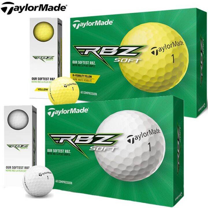 Genuine TaylorMade Taylor Mei Golf 21 New RBZ Soft Dz Yellow Ball golf bi sai qiu | Lazada PH