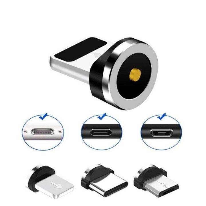 Kepala Casan Magnet Micro USB,Type C, iPhone 1konektor Kepala Casan ...