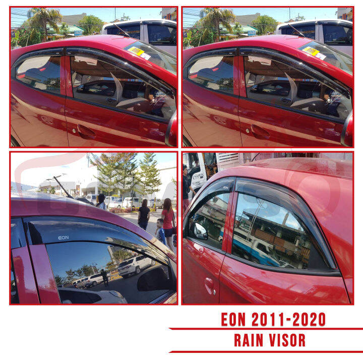 HYUNDAI EON 2012 - 2022 RAIN VISOR (2012 2013 2014 2015 2016 2017 2018 2019 2020 2021 2022 ...