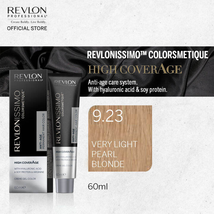Revlonissimo™ High Coverage 9.23 VERY LIGHT PEARL BLONDE Permanent ...
