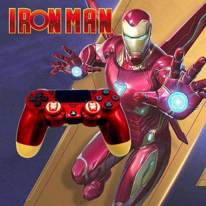 (Limited Edition) Ironman Playstation 4 PS4 PC Dualshock 4 Wireless ...