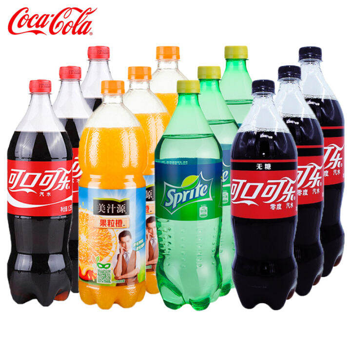 Coca-Cola Sprite Fruit Orange 1.25L*12 Bottle Full Case Soda Carbonated ...