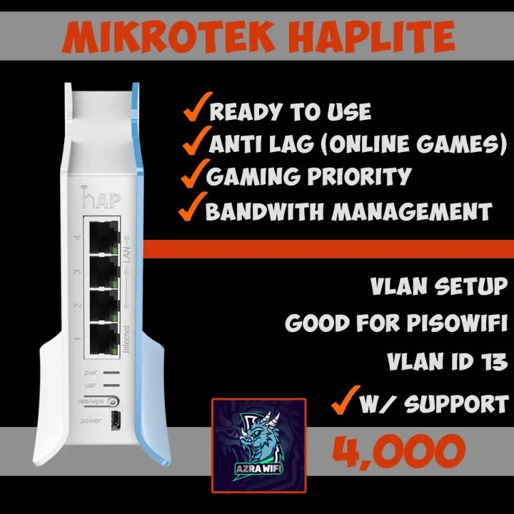 Mikrotik Haplite Vlan Setup | Lazada PH