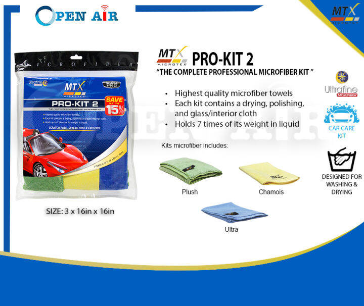 Microtex PROKIT 2 (UCU) — includes Ultra Plush, Chamois, and Ultra.The ...