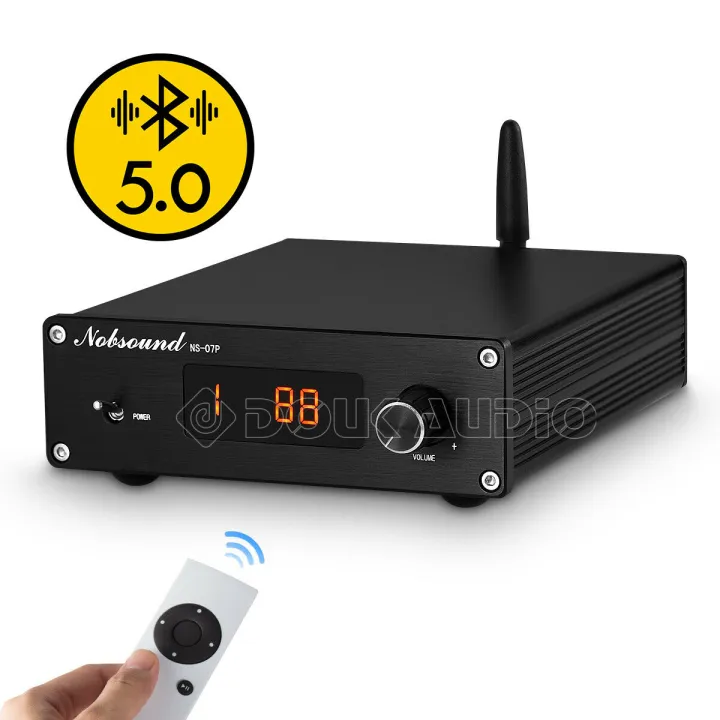 Nobsound PGA2310 3-Way HiFi Stereo Audio Preamp Bluetooth 5.0 Receiver ...