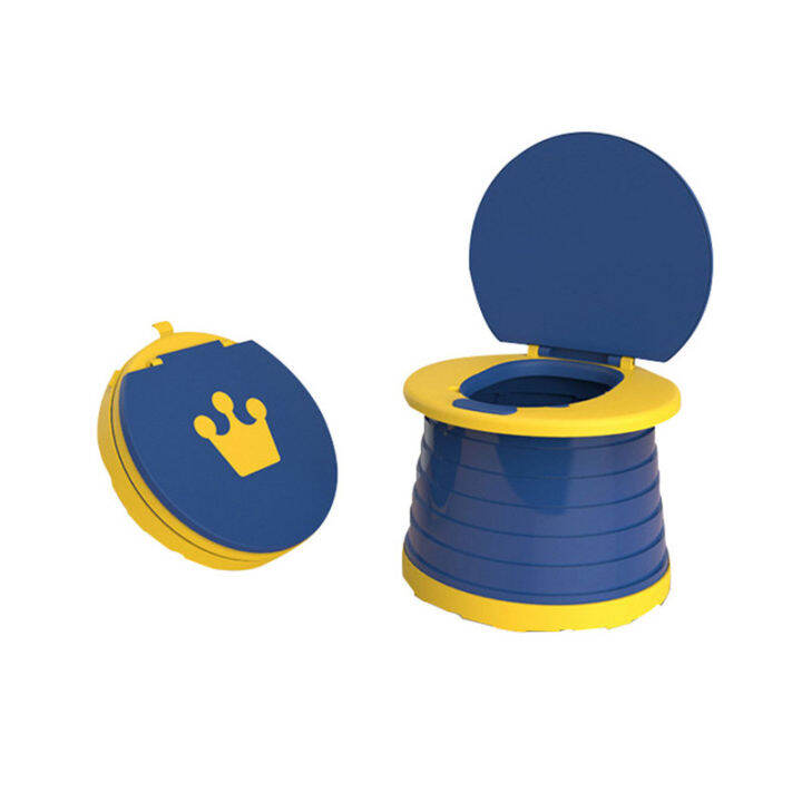 Baby Toilet Portable Travel Baby Potty Crown Potty Child Pot Training ...