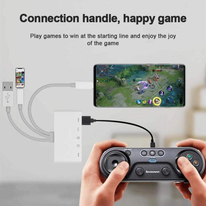 Usb Multiport Hub Cell Phone Converter Universal Type-C Docking Station ...